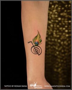 Krishna Tattoo Designs | Radhe Krishna Tattoo - Sam Tattoo India