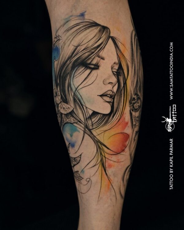 Best Colored Tattoo Design | Color Tattoos For Men - Sam Tattoo India
