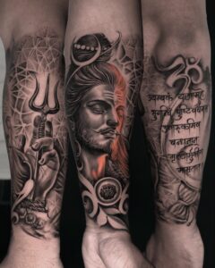 Lord Shiva Band Tattoo | Mahadev Tattoo Ideas - Sam Tattoo India